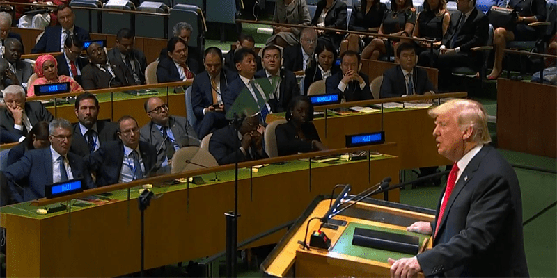 Trump Brings His “America First” Agenda to the United Nations